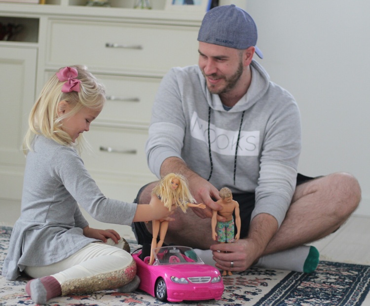 Barbie promoted Father and Daughter bonding time to 465k families