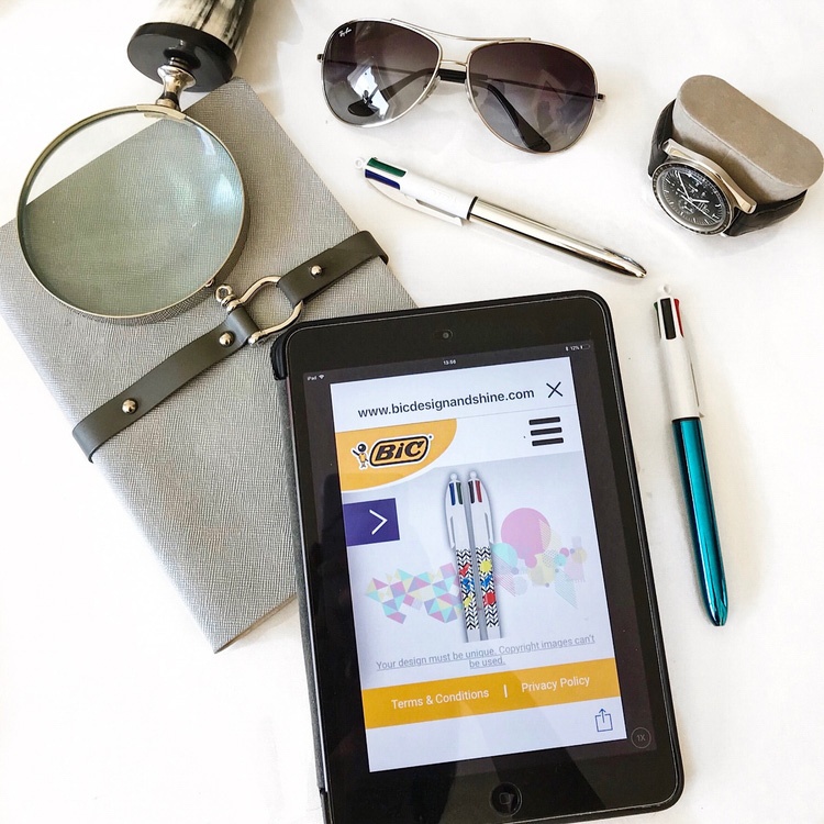 How BIC drove traffic to their Design & Shine website with 9 posts