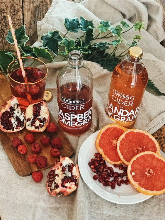 Smirnoff showed off their Cider to 2.2m influencer followers
