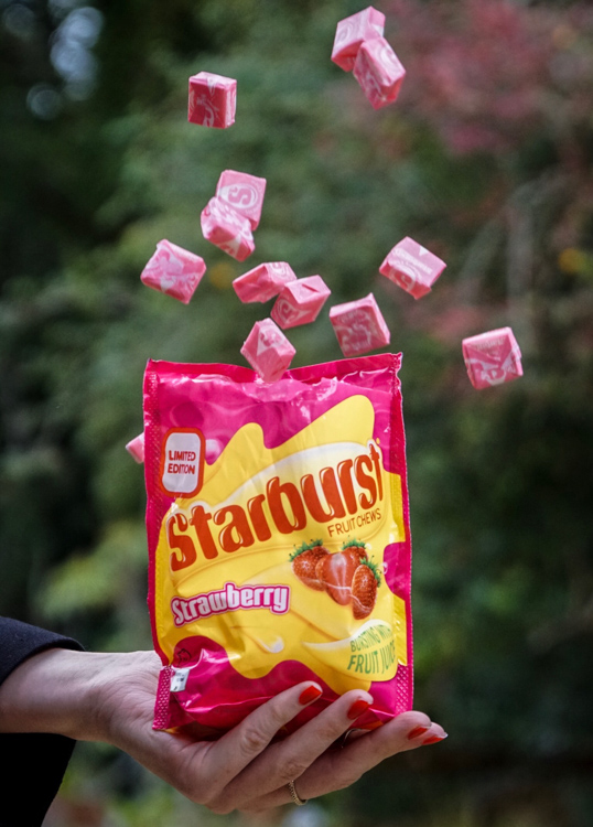 Starburst used 96 creator posts to reach an audience of over 3m